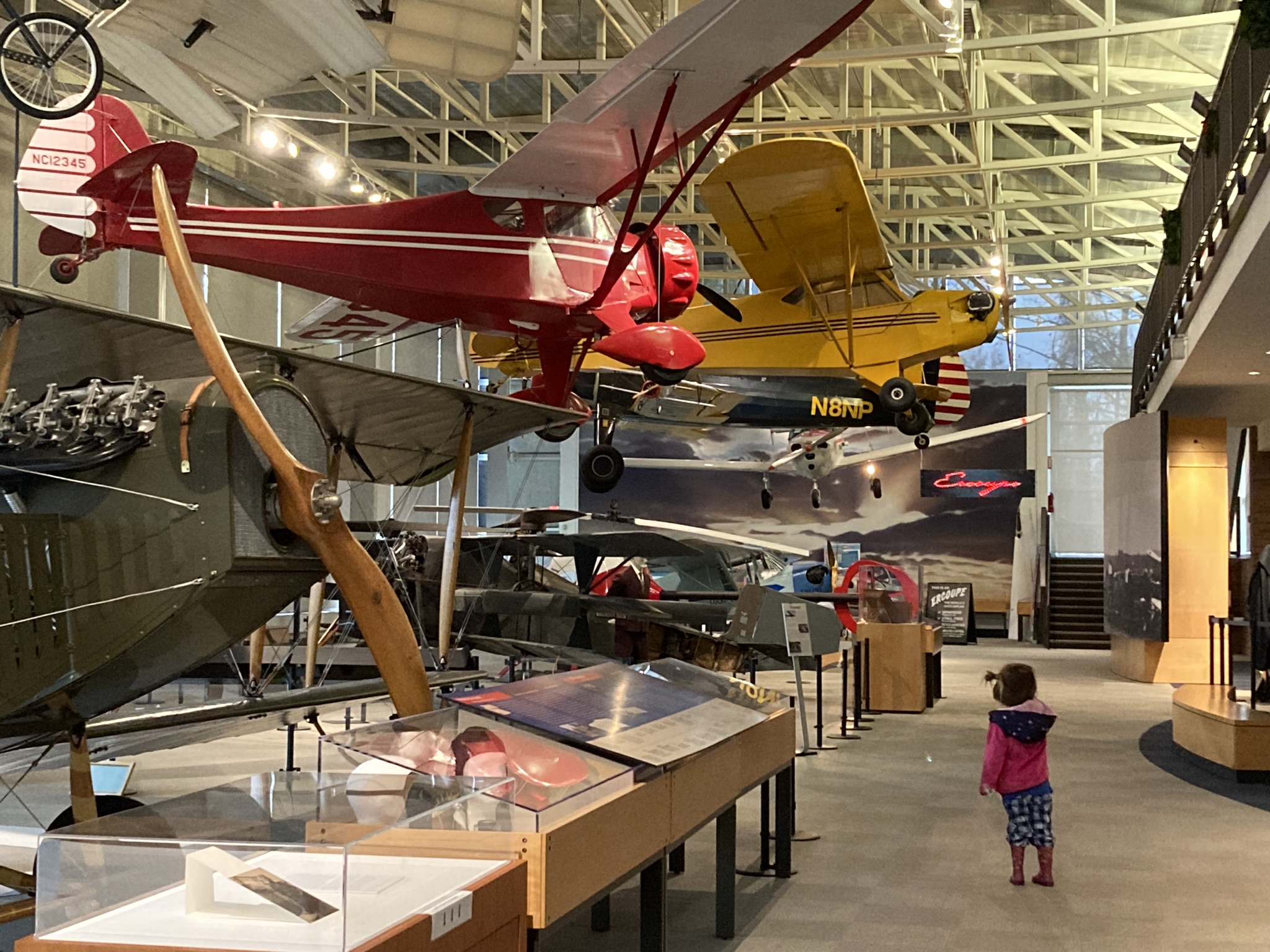 Ms. Nina Visits the College Park Aviation Museum - Flying Nina